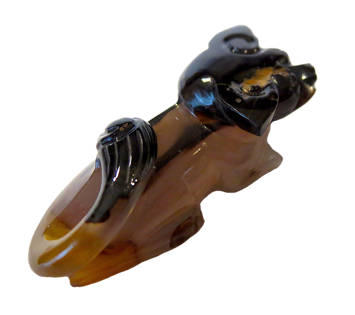 Reclining Agate Cat – Hartman Galleries