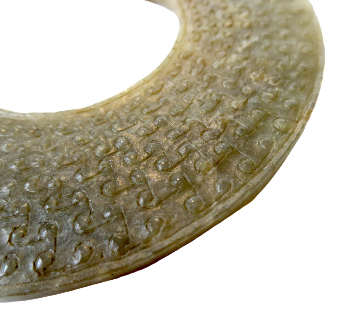 Jade Bi Spring - Autumn Period Rice Grain Pattern – Hartman Galleries